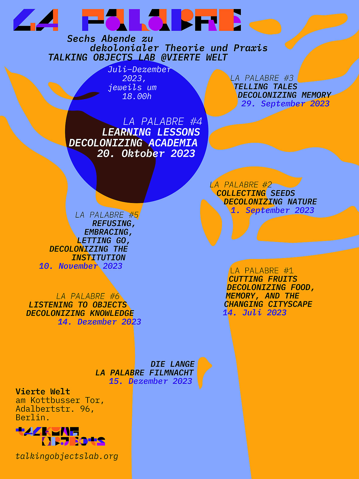 LA PALABRE #4 - LEARNING LESSONS | Talking Objects Lab